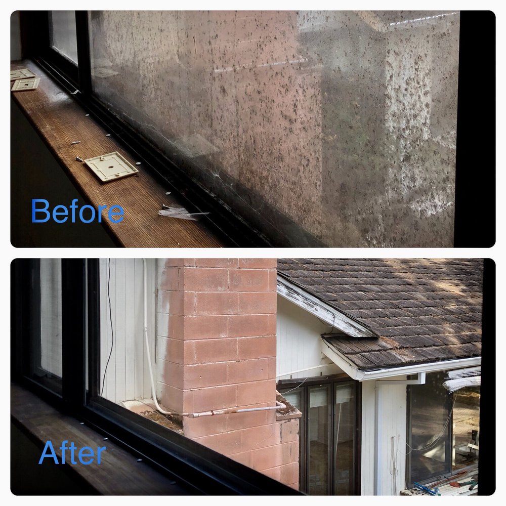 Before-After – Squeegee Clean Window Washing